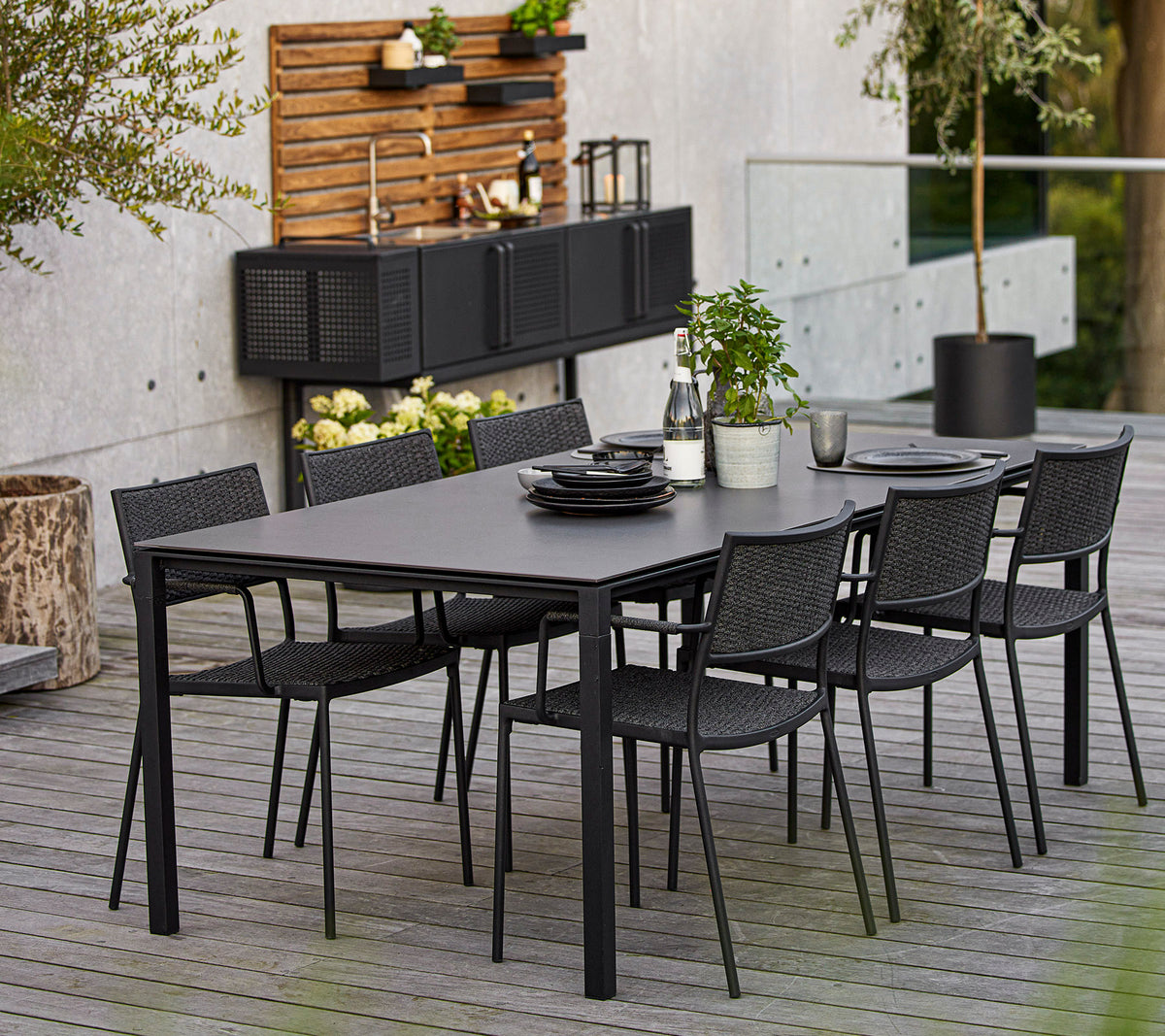 Cane-line Less armchair - Exclusive Danish design furniture – cane-line.ca
